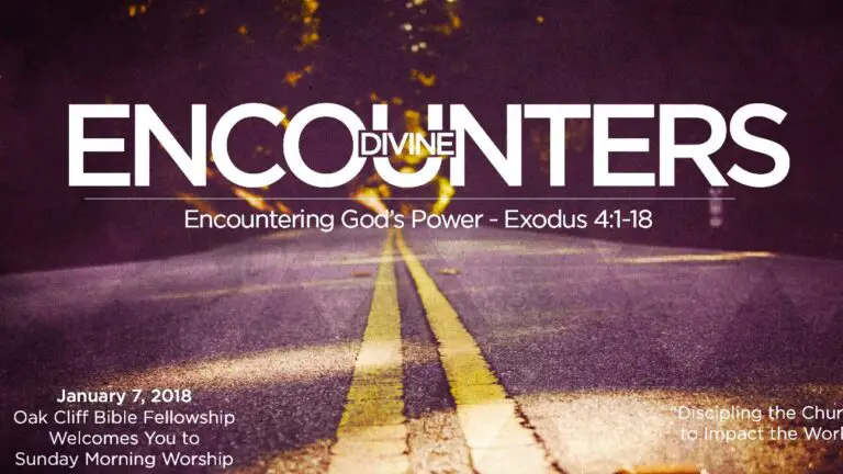 The Spiritual Significance of Biblical Encounters - John Baptist Church