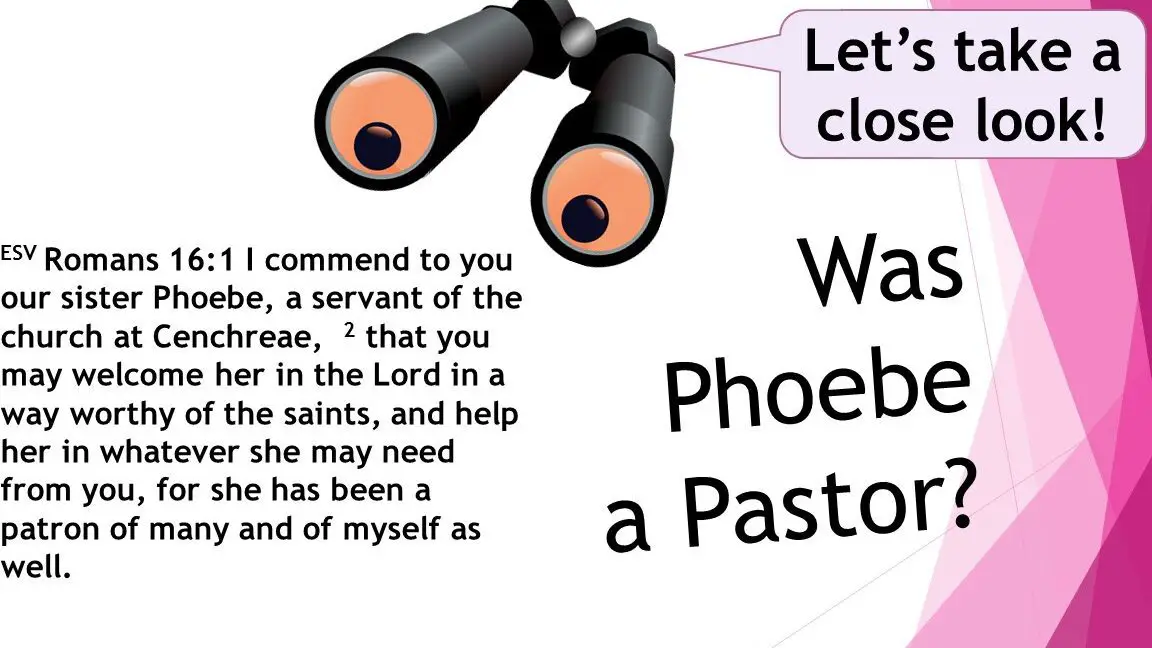 The Scriptural Significance of Phoebe: Unveiling a Biblical Perspective ...