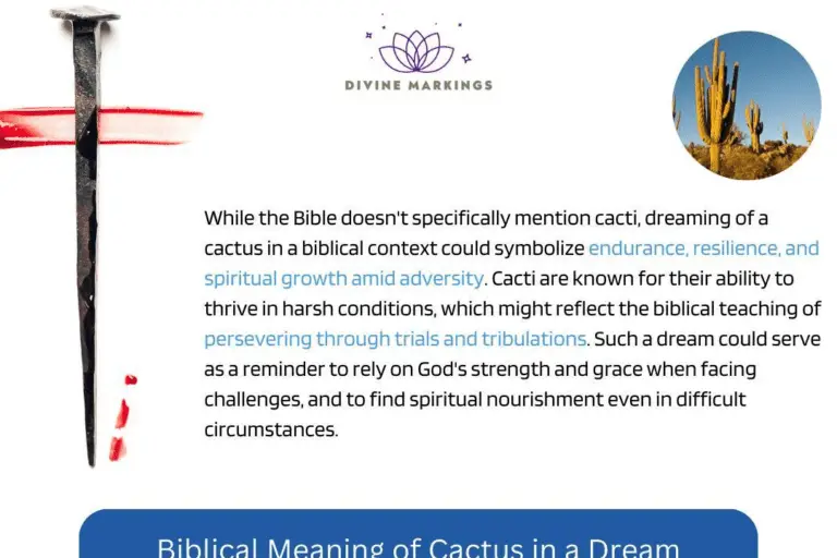 The Biblical Symbolism of the Cactus: Understanding Its Meaning in ...
