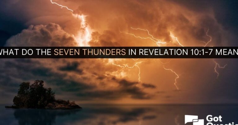 The Divine Roar: Unveiling the Biblical Meaning of Thunder - John ...