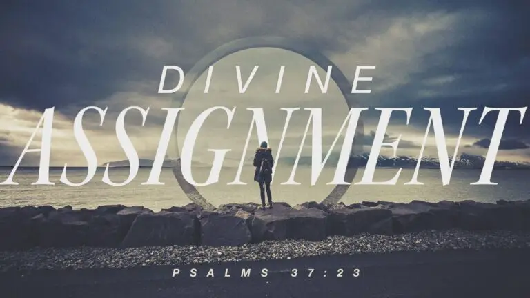 The Significance of Divine Assignment in the Bible - John Baptist Church