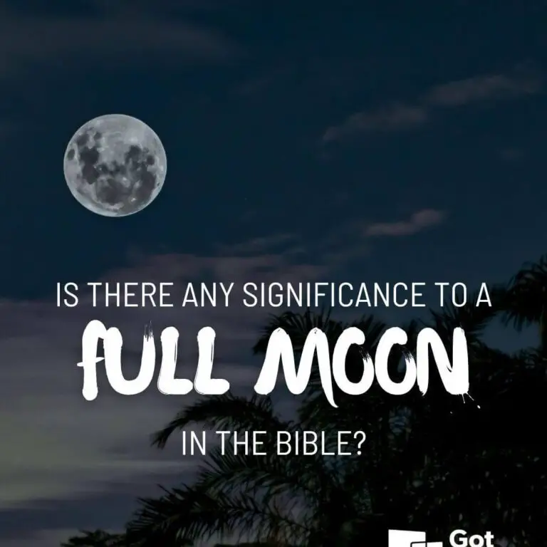 The Spiritual Significance of the Full Moon in the Bible - John Baptist ...