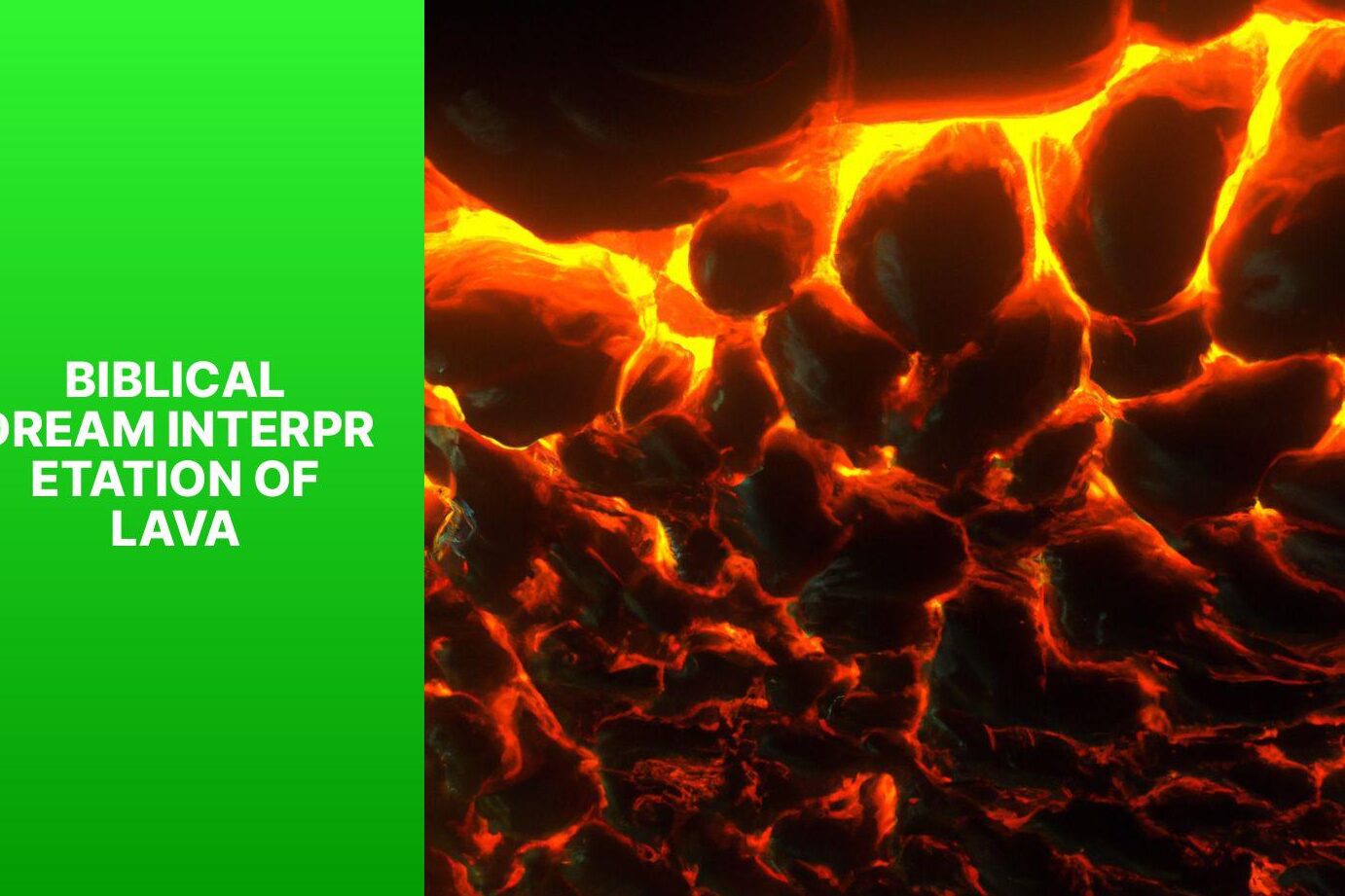 The Spiritual Significance of Lava in Biblical Context - John Baptist ...